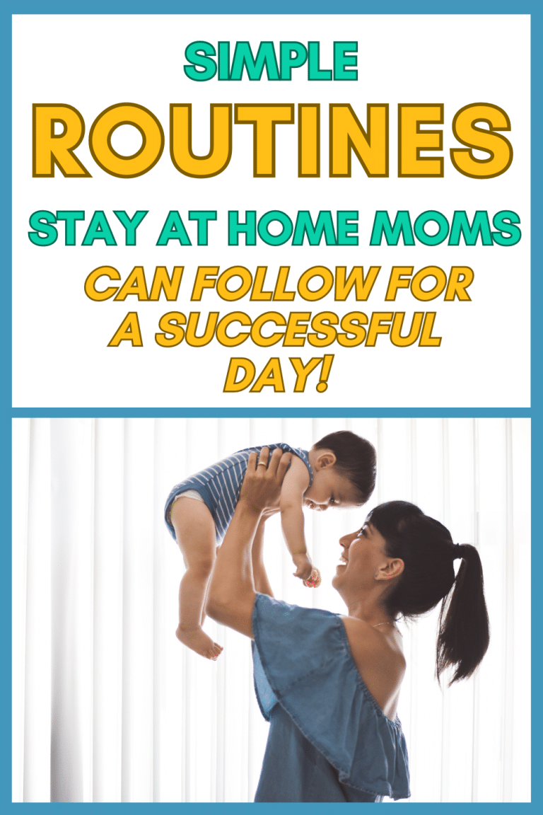 7 Routines Every Stay At Home Mom Needs To Follow - Plan for Success HQ