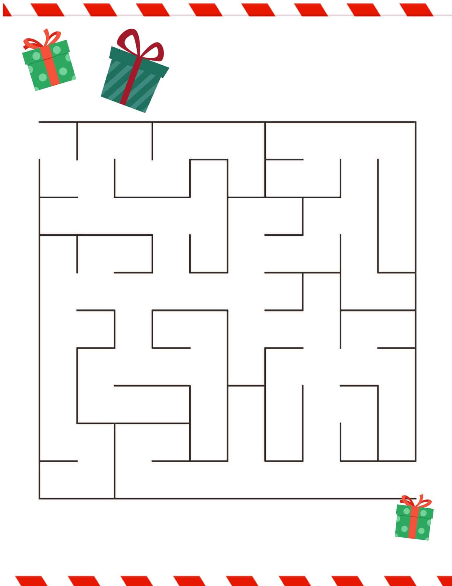 Christmas Activity Printables - Plan for Success HQ