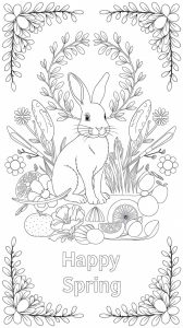 30+ Spring Coloring Pages for Adults: A Creative Way to Embrace the ...
