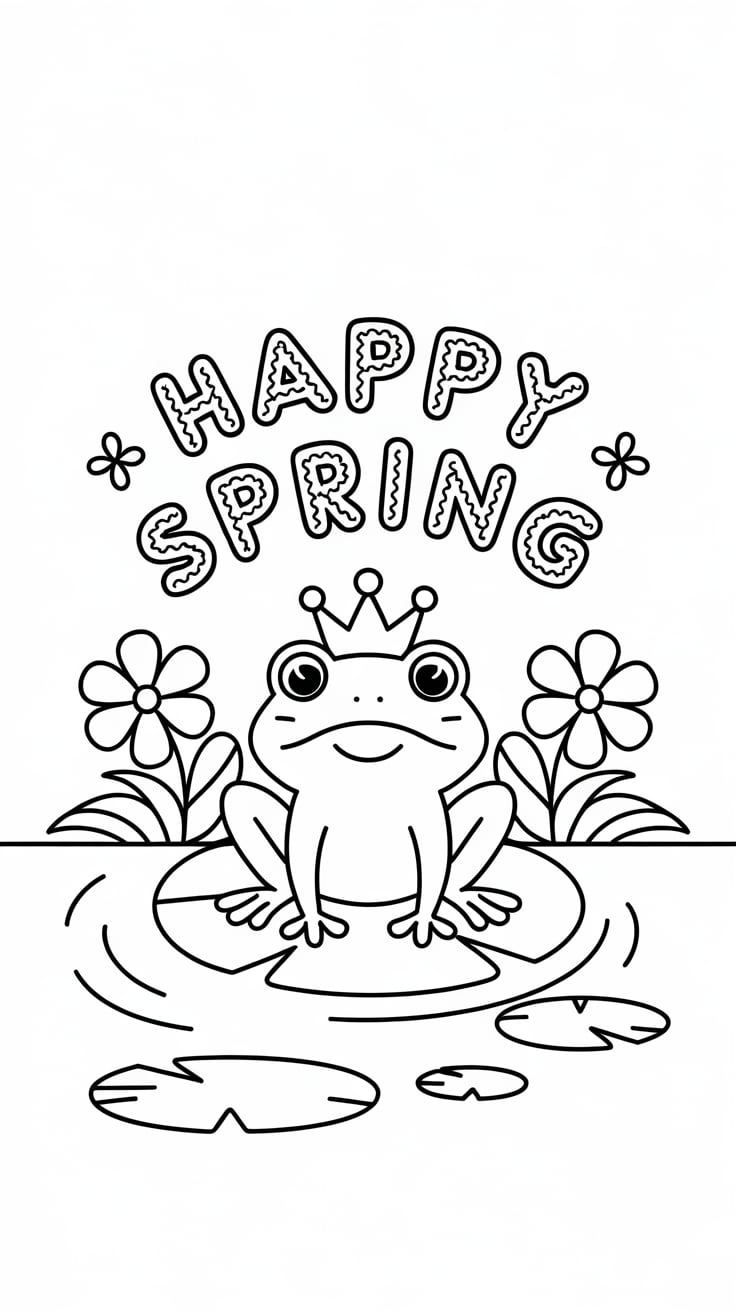 30+ Spring Coloring Pages for Adults: A Creative Way to Embrace the ...